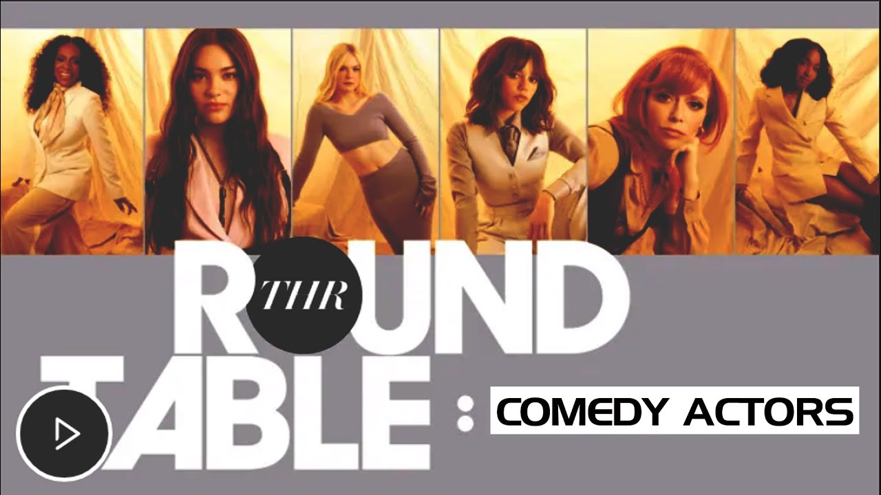Comedy Actors Roundtable | Jenna Ortega Sheryl Lee Ralph & more Full ...