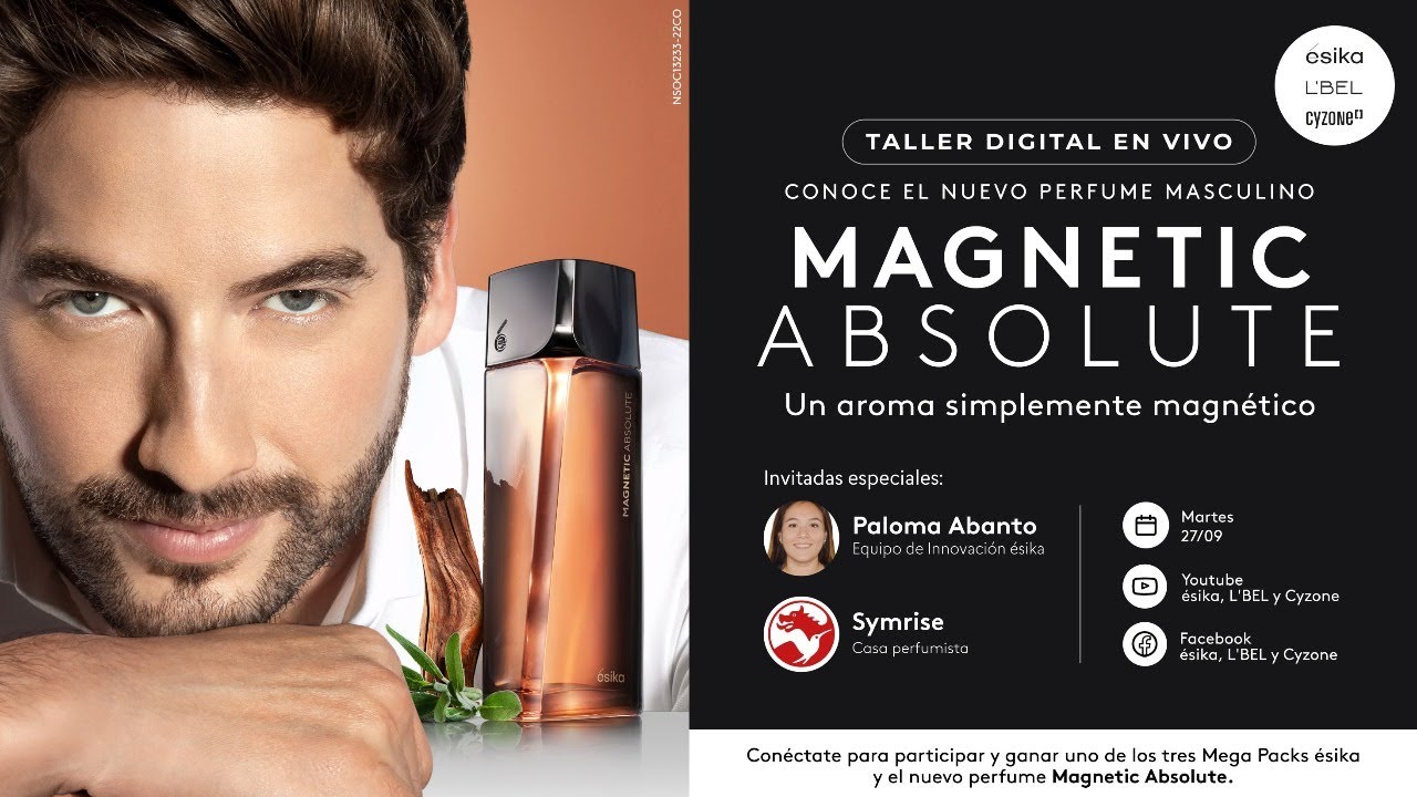 Nuevo perfume masculino MAGNETIC ABSOLUTE de ésika | Taller Digital ...