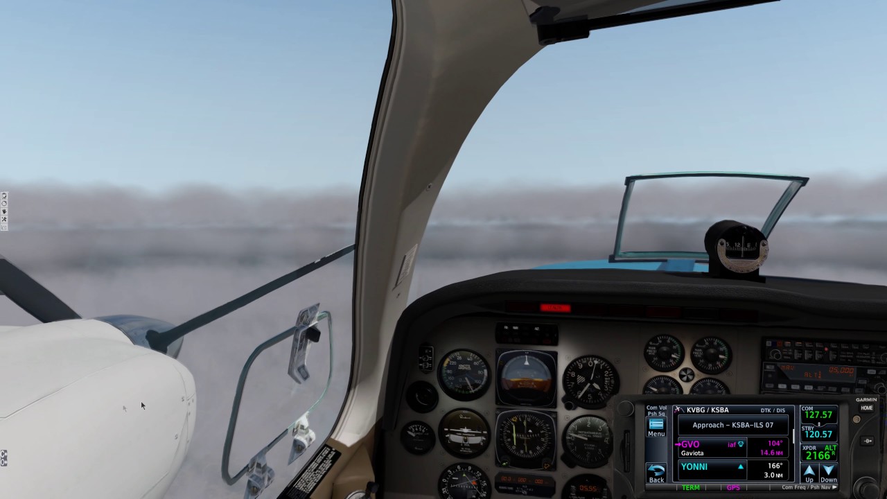 Simcoders REP Beech Baron - Single Engine ILS Approach X-Plane 11 - YouTube