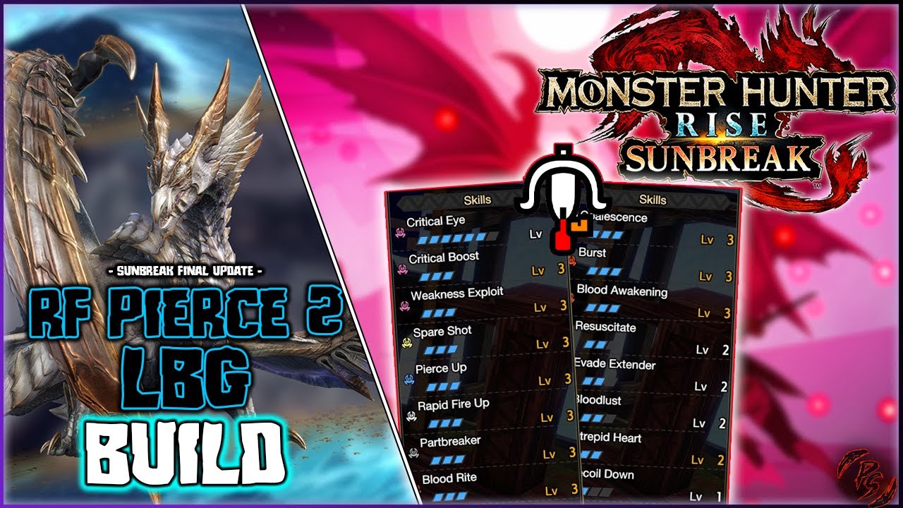 RF PIERCE 2 PRIMORDIAL MALZENO BUILD - Final Update - |【 Monster Hunter ...