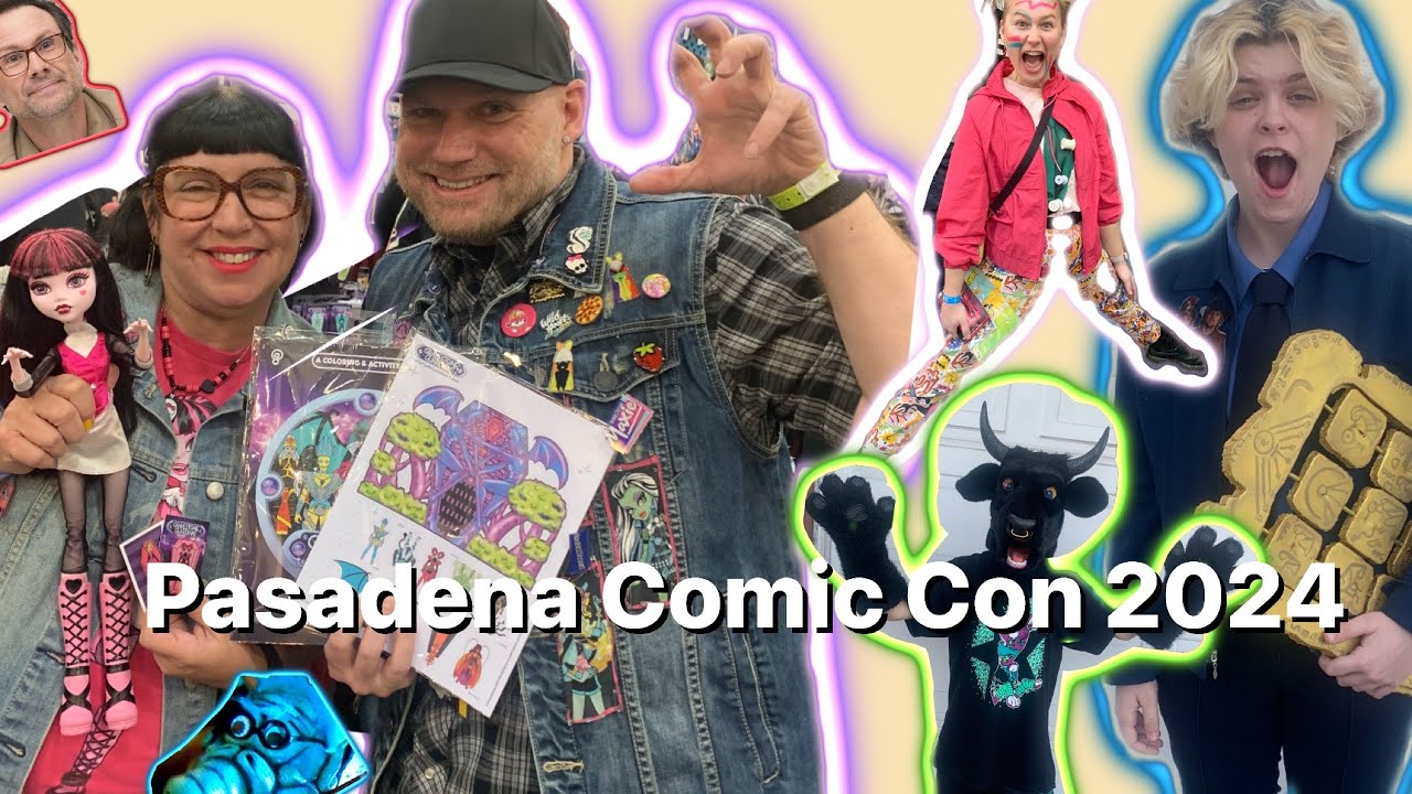 2024 Pasadena Comic Con! Celebrities! Toys! MORE! - YouTube