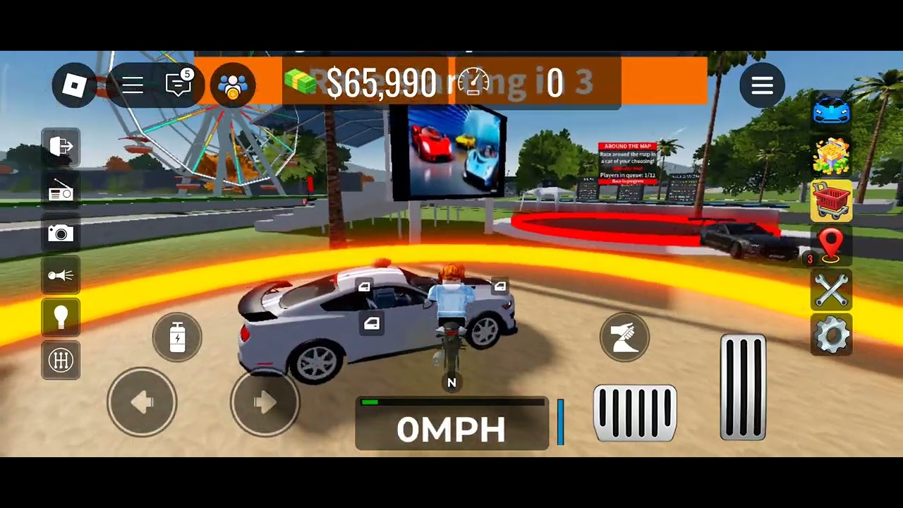 game play of roblox car driving simulator like SUPSCRIBE - YouTube