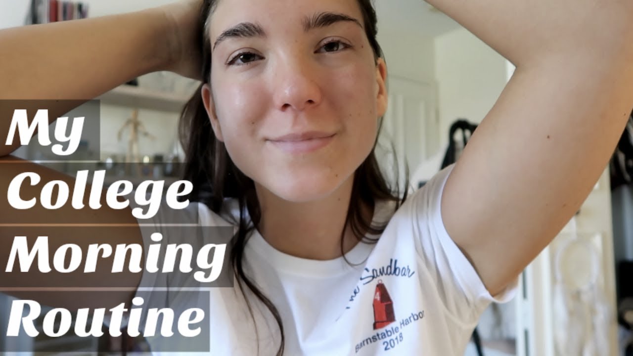 MY COLLEGE MORNING ROUTINE - FALL 2018 - YouTube