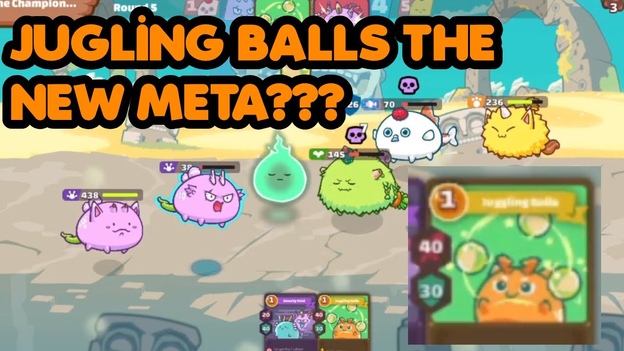 JUGGLING BALLS THE NEW META?!!! WATCH THIS! | S19 AXIE INFINITY - YouTube