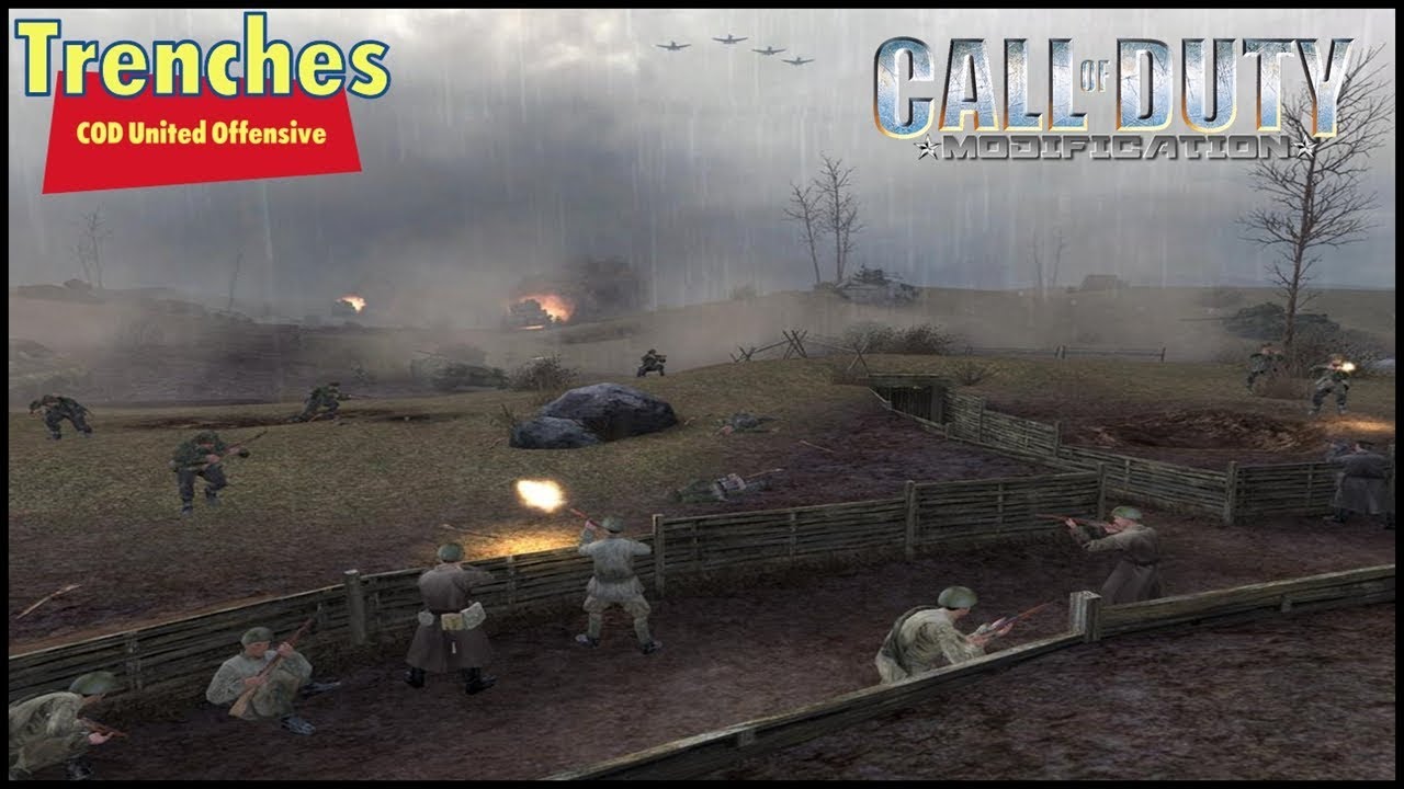 Trenches - Call of Duty 1 Mod - YouTube