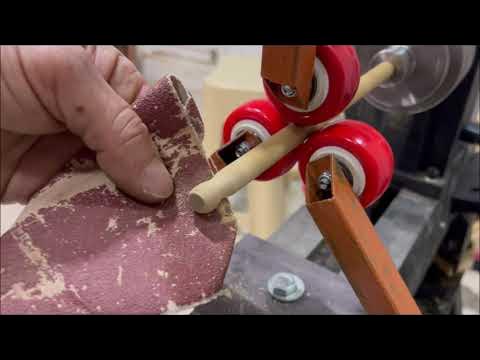diy Steady Rest for a Wood Lathe - YouTube