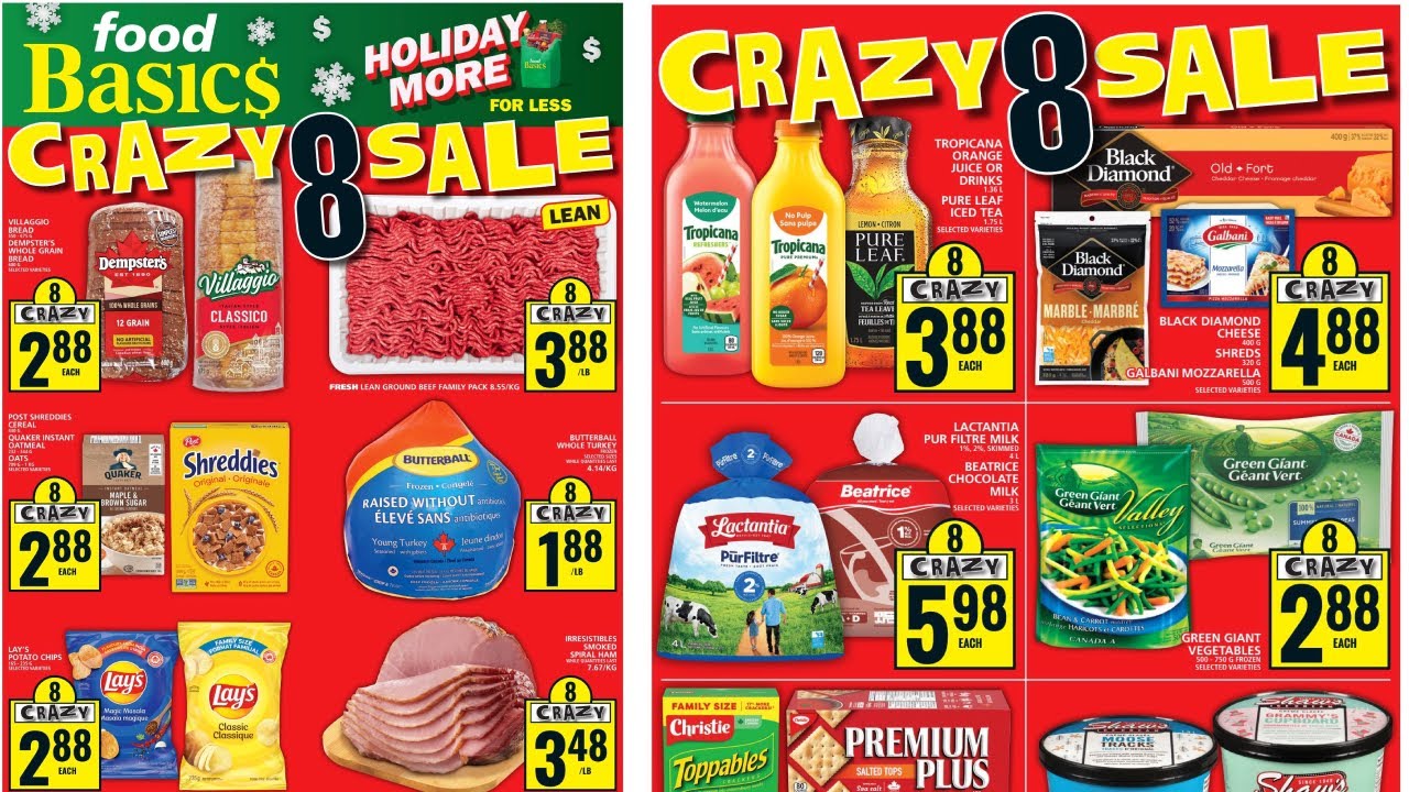 Food Basics Flyer Canada 🇨🇦 | December 12 - December 18 - YouTube