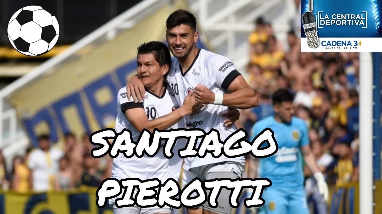 SANTIAGO PIEROTTI MARCA PARA EL SABALERO EN SU VISITA AL CANALLA - YouTube