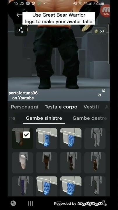 Tutorial on how to make a Chad Moai avatar tall 10.5 studs, on roblox. #roblox #robloxavatar ...