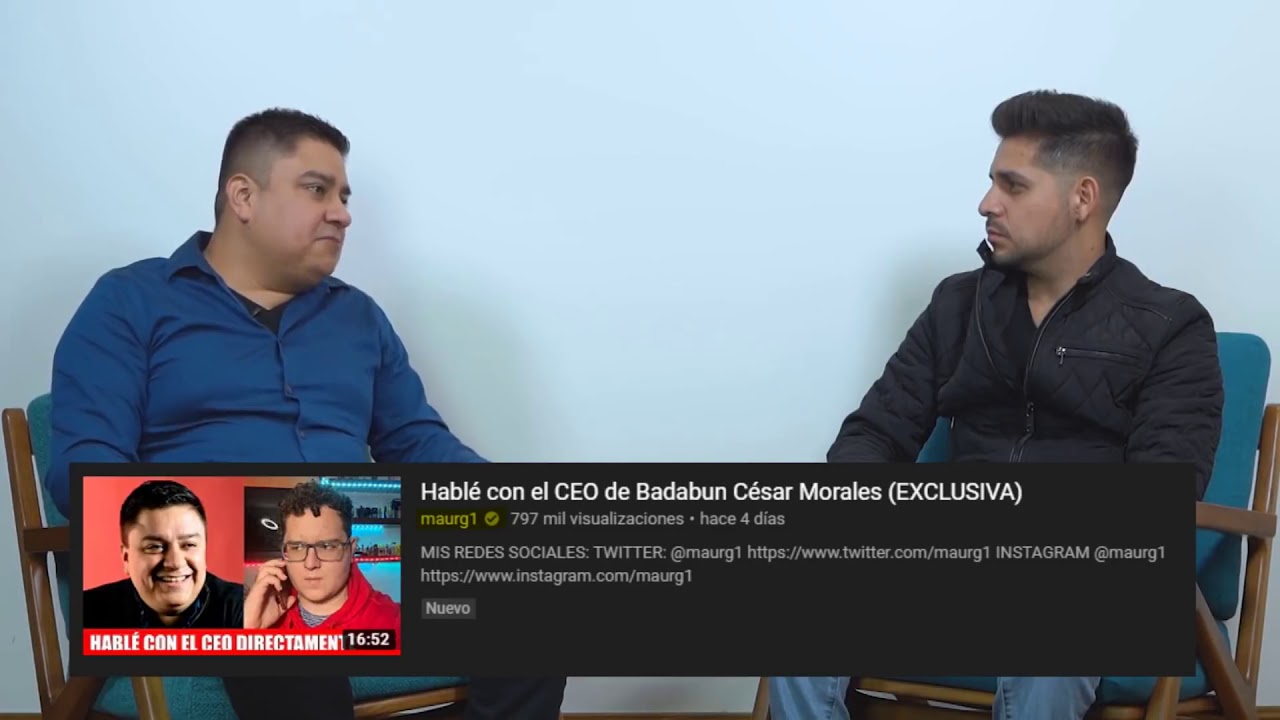 La entrevista al ex CEO de BADABUN/confirma todo - YouTube