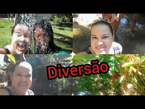 NOS DIVERTIMOS MUITO! Banho de Rio, Balanço, Chuveirão!