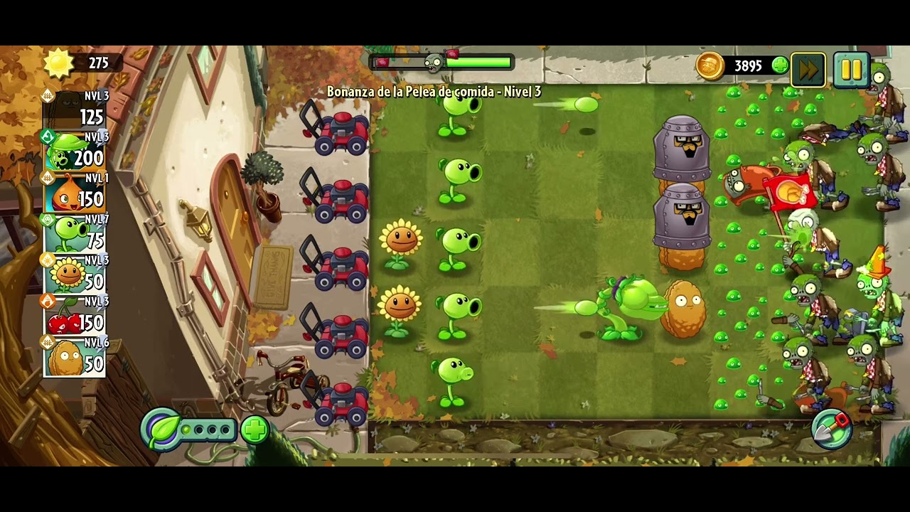 Food Fight 2023 | Level 3 | PVZ2 - YouTube
