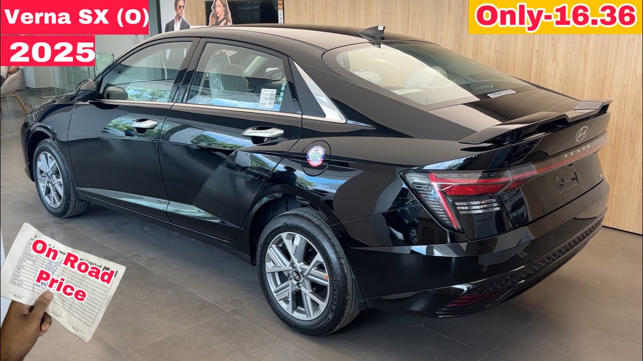 Hyundai Verna Sx (O) 2025 | Hyundai Verna 2025 On Road Price, Features ...