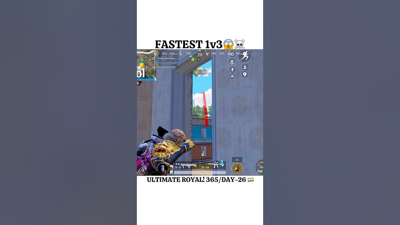 DAY-26🇮🇳! QUICK 1v3 #bgmi #bgmishorts #pubgmobile #pubgshorts #shorts #shortsfeed # ...