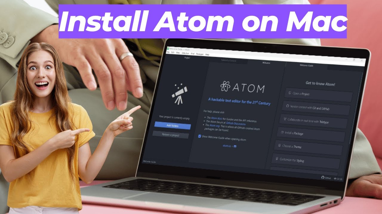 How To Install Atom Text Editor On Mac YouTube How To Install Atom Text Editor On Mac YouTube