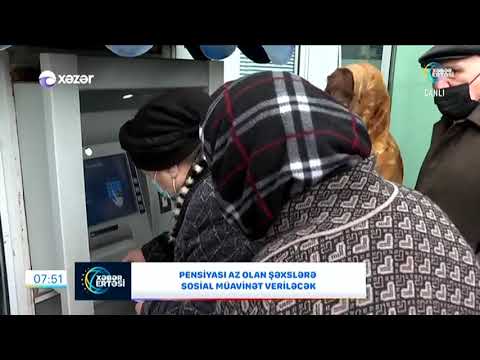 Pensiyası az olan şəxslərə müavinət veriləcək