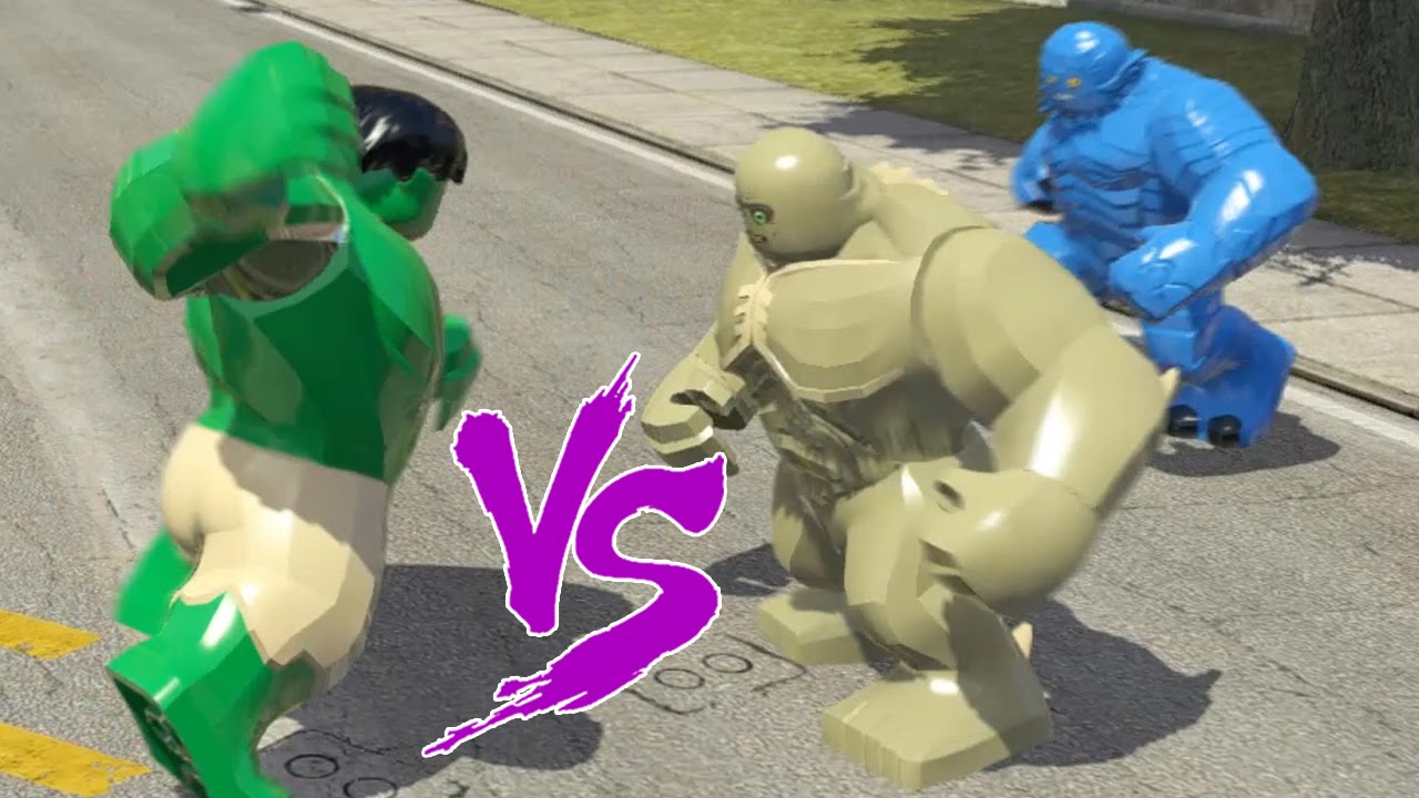A-BOMB VS ABOMINATION VS HULK TRANSFORMATION | LEGO MARVEL SUPER HEROES ...