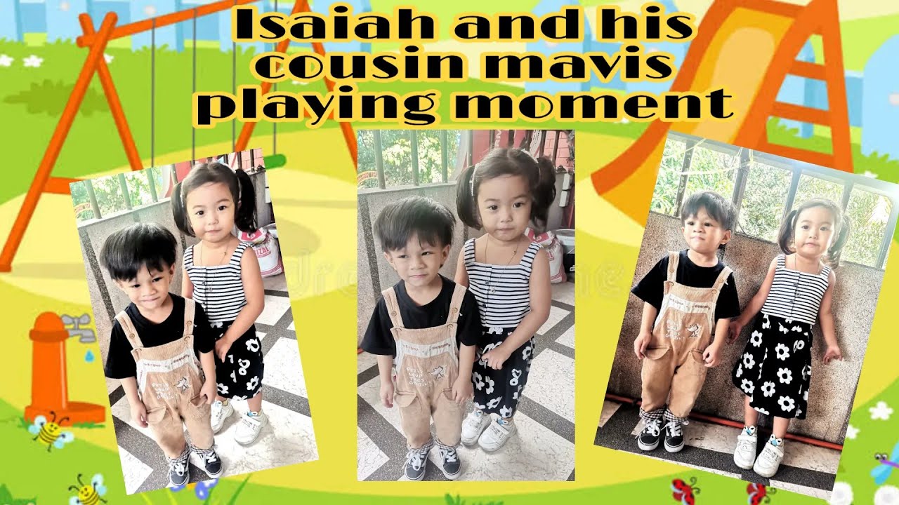 Isaiah Benjamin's playtime with his cousin mavis! - YouTube