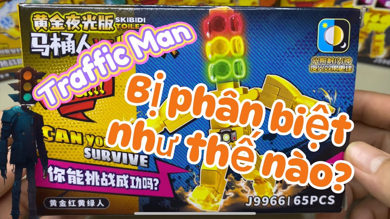 Mở Hộp Titan Traffic Man Nhân Vật Số 8 | Unboxing Lego Traffic Light ...