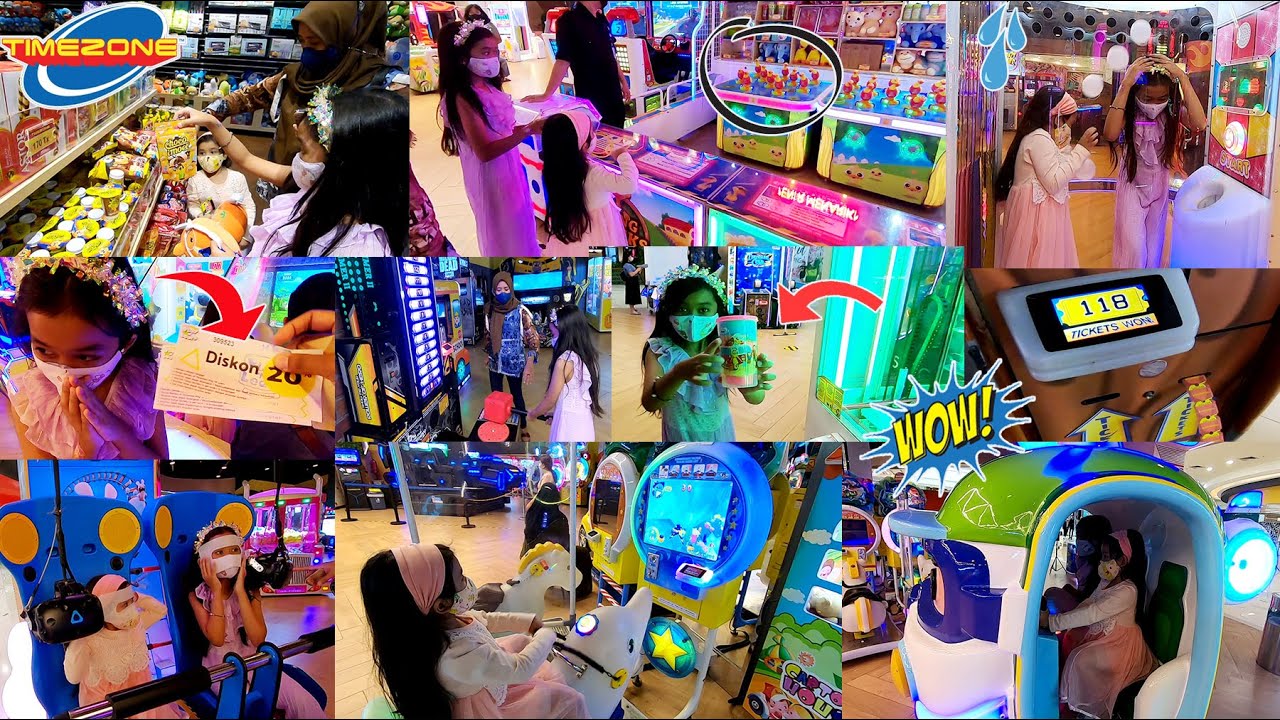 YEEAAYY !! NYOBAIN SEMUA PERMAINAN DI TIMEZONE 🤩 BANYAK DAPAT HADIAH 🎁 ...