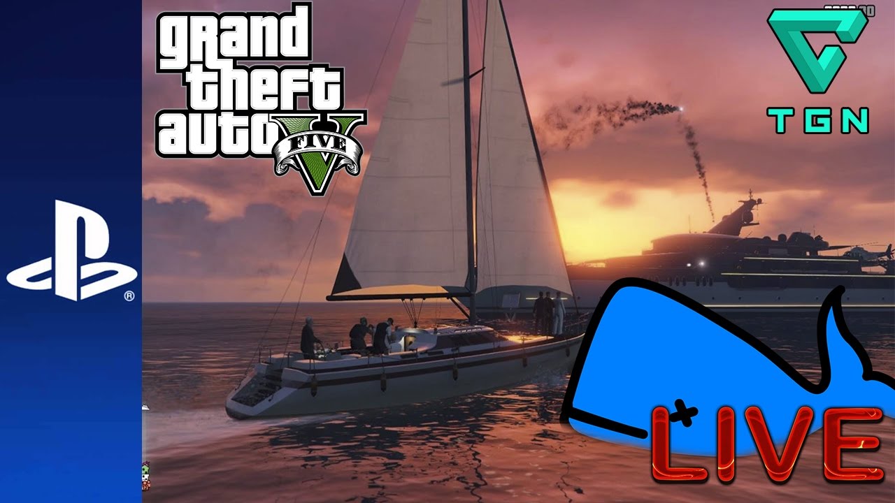 PS4 LIVE STREAM | GTA 5 | RETOS DE BALLENA AZUL EN GTA - YouTube
