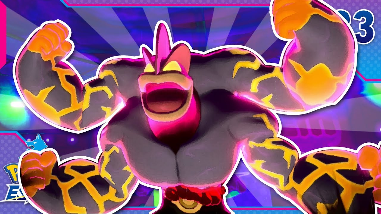 Pokémon Espada Ep.23 - EL GRAN GIGAMAX DE MACHAMP EN EL GIMNASIO MÁS ...