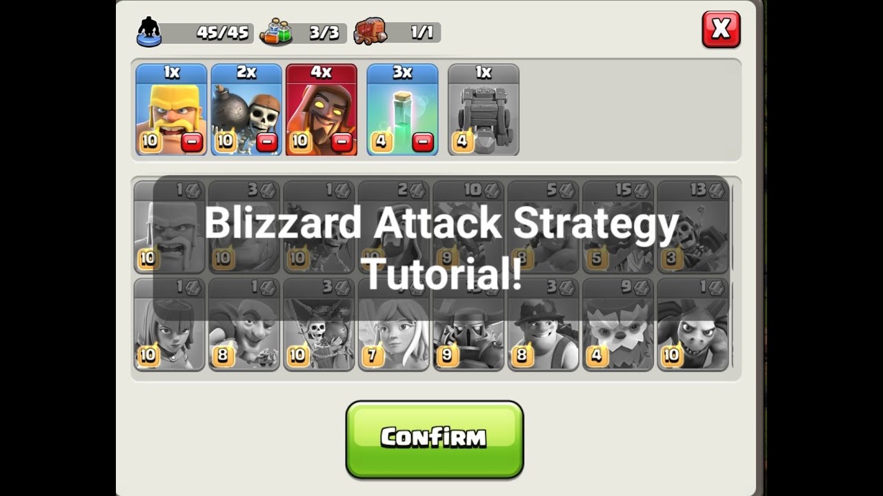 Blizzard Attack Strategy Tutorial! - YouTube