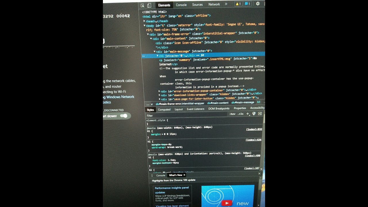 How to hack T-Rex game in Chrome browser - YouTube