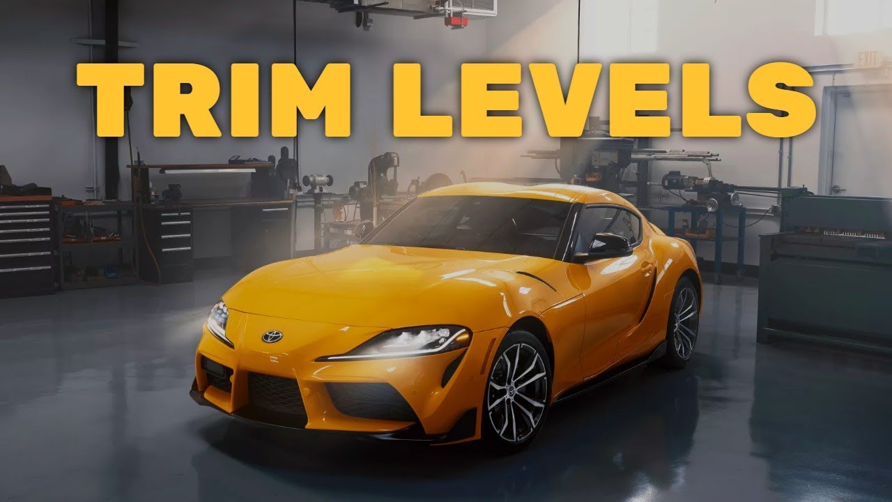 2022 Toyota Supra Trim Levels and Standard Features