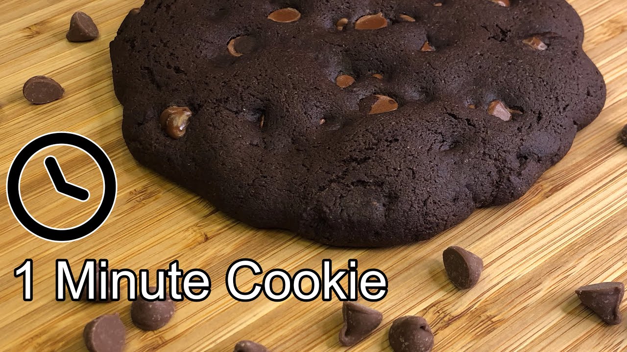 1 Minute Cookie | Microwave Cookie | Chocolate Chip Cookie Recipe ...