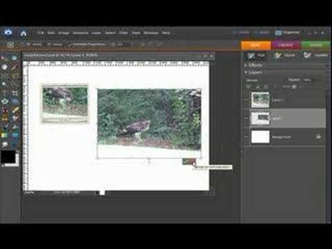 Digital Scrapbooking First Layout Tutorial Part 3 - YouTube