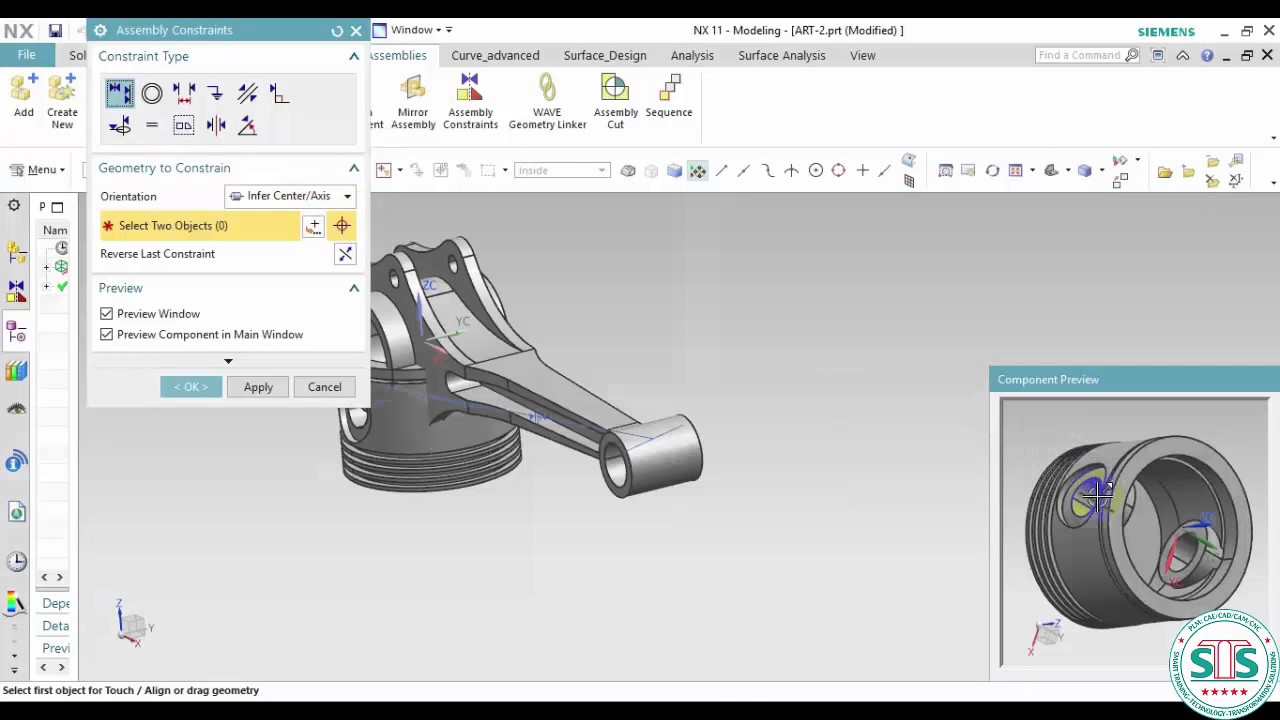 NX11 ASSEMBLY - YouTube