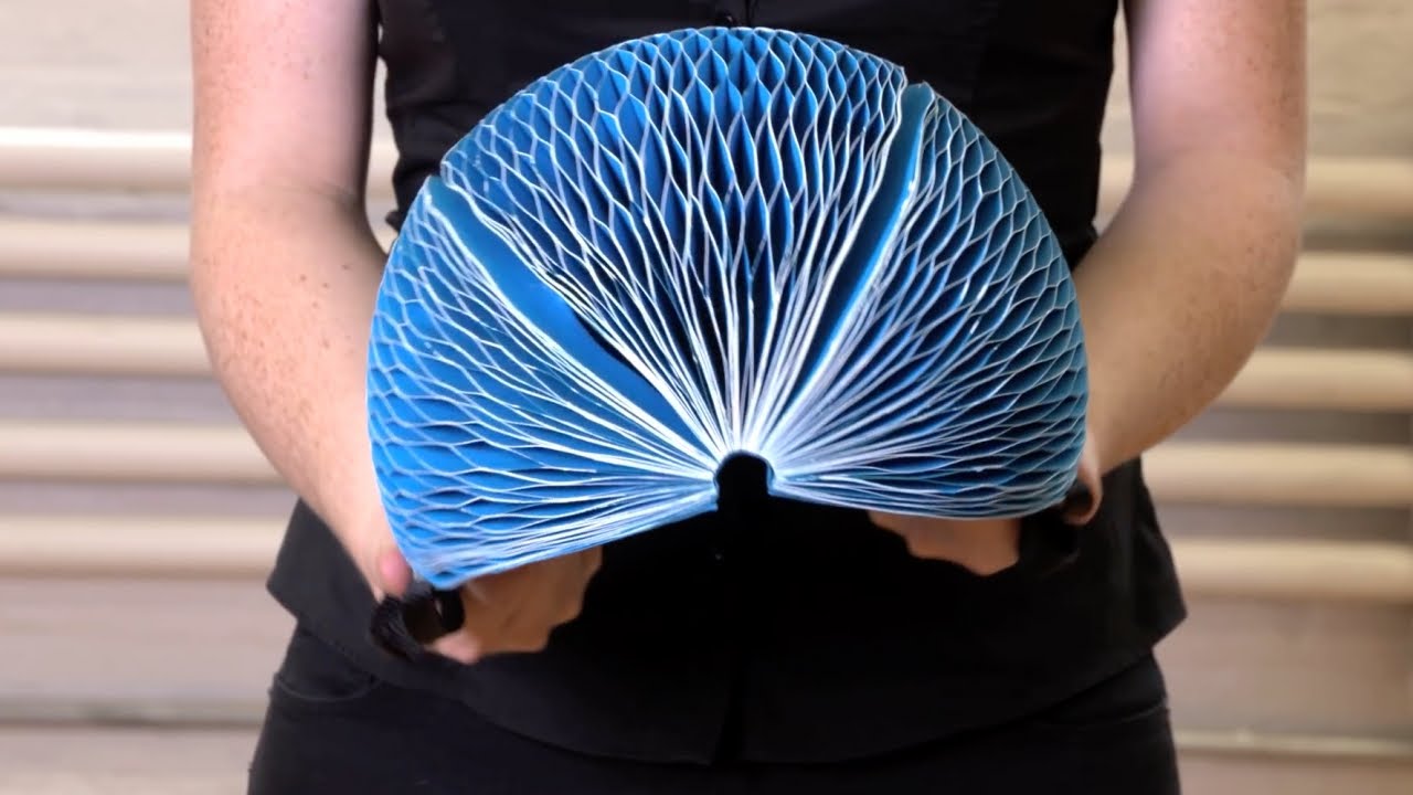 There's a new helmet made of paper - YouTube