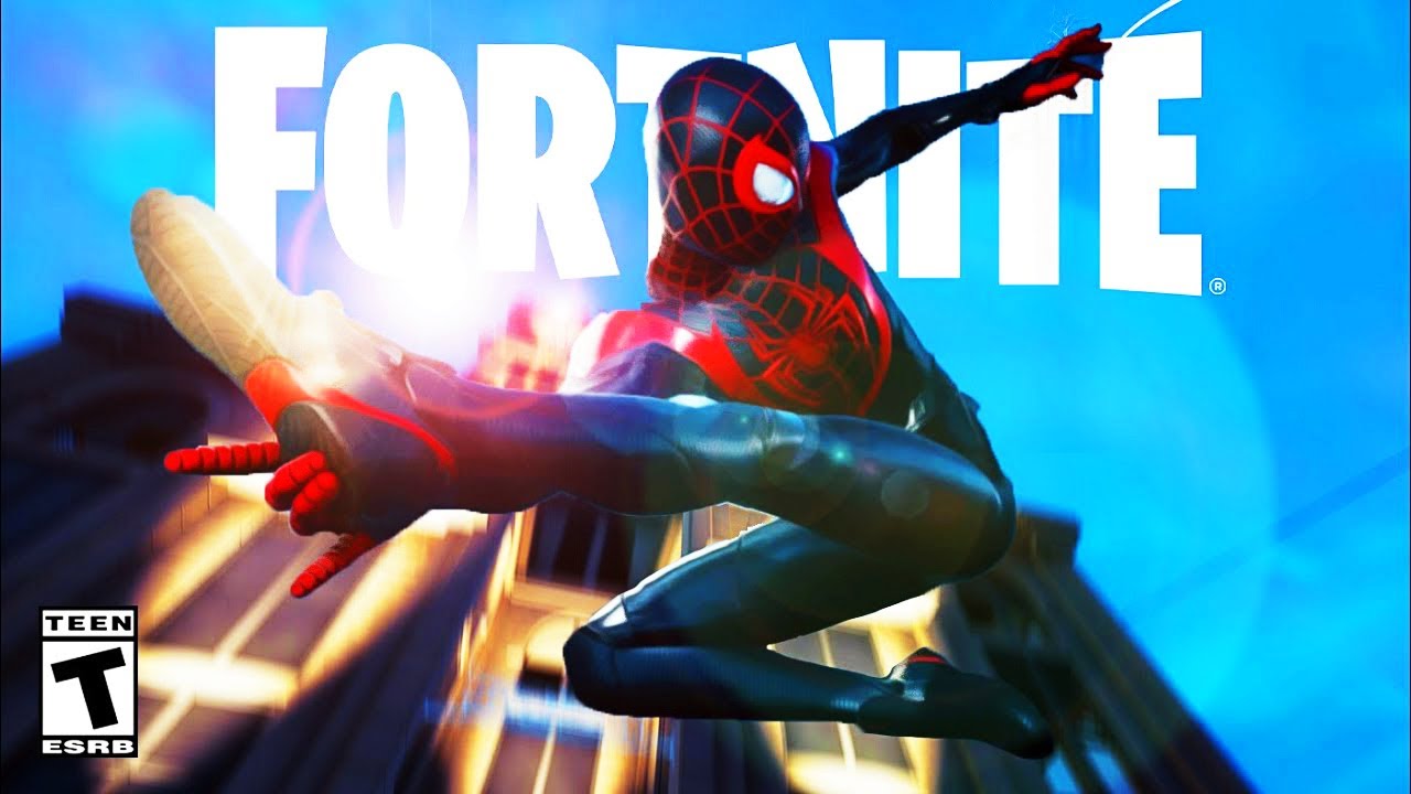 ¡POR FIN! MILES MORALES LLEGA a FORTNITE 😍😱🕸️ (Nueva Skin de Spiderman ...