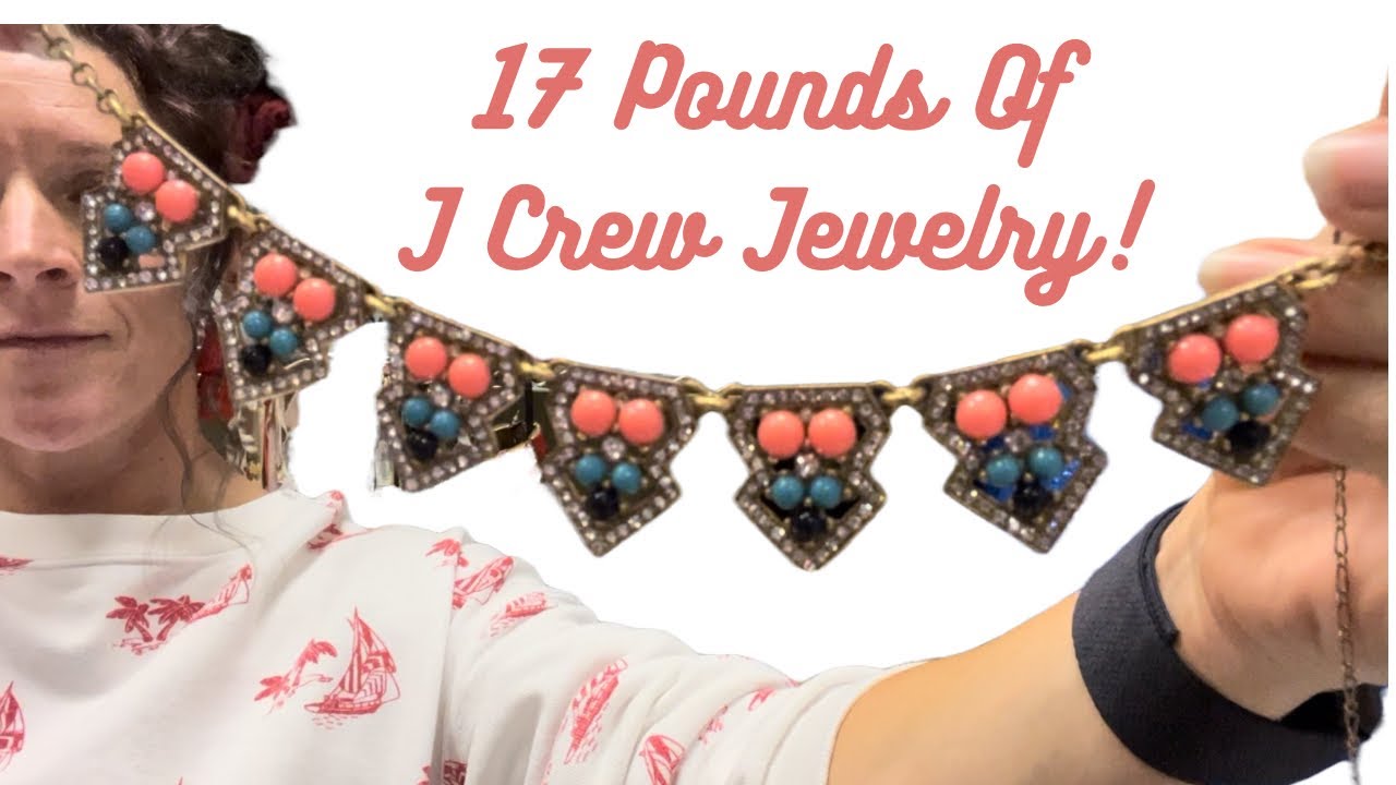 Part 2 Of Opening 17# Of J Crew Jewelry! - YouTube