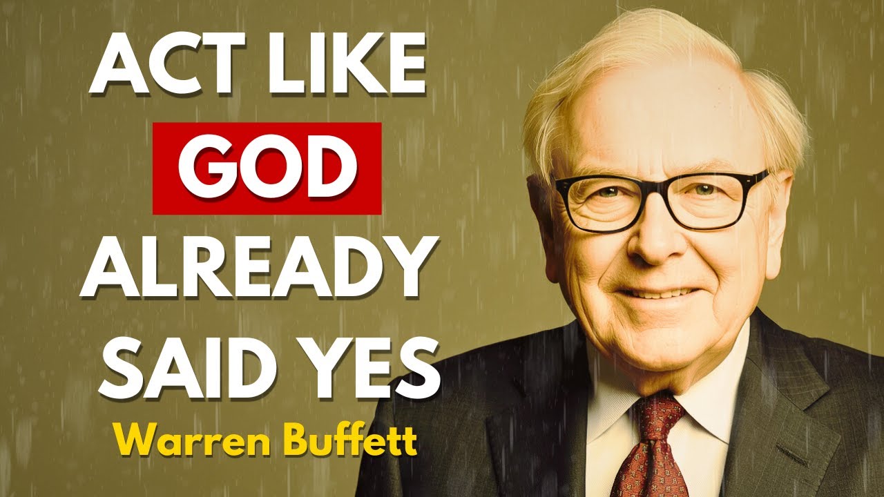 Act Like GOD Has Already Chosen You | Warren Buffett - YouTube
