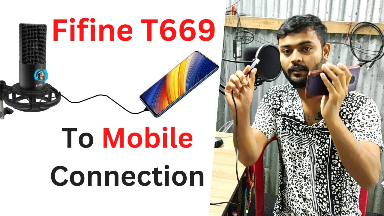 Fifine T669 Mic connection to Mobile Phone via USB OTG | Not working ...