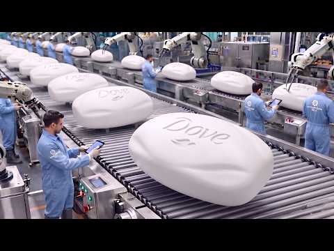 Inside the World's Biggest Soap Factory | How Dove Bars Are Made