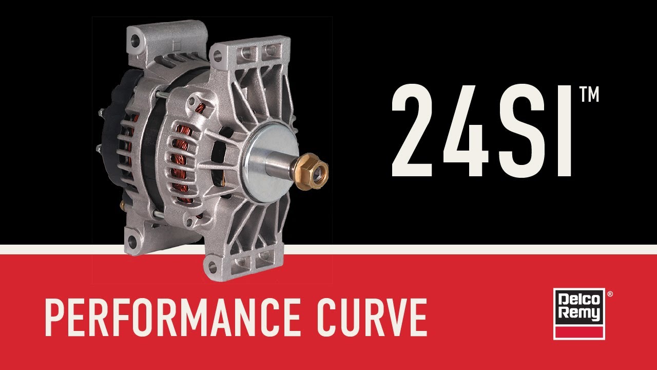 Delco Remy 24SI Alternator | Performance Curve - YouTube