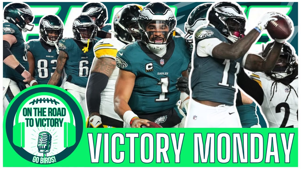 Eagles VICTORY MONDAY- Wk 15 Win vs Steelers | PFF Grades, Snap Count ...