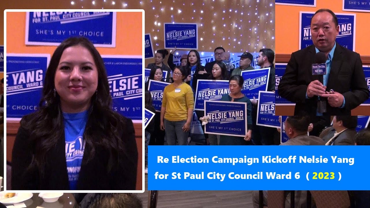 12/ 2/ 2022 Re Election Campaign Kickoff Nelsie Yang for St Paul City ...