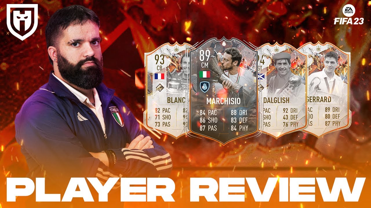 MARCHISIO 89, DALGLISH 94, BLANC 93 E GERRARD 94 TITANS ||| FIFA 23 ...