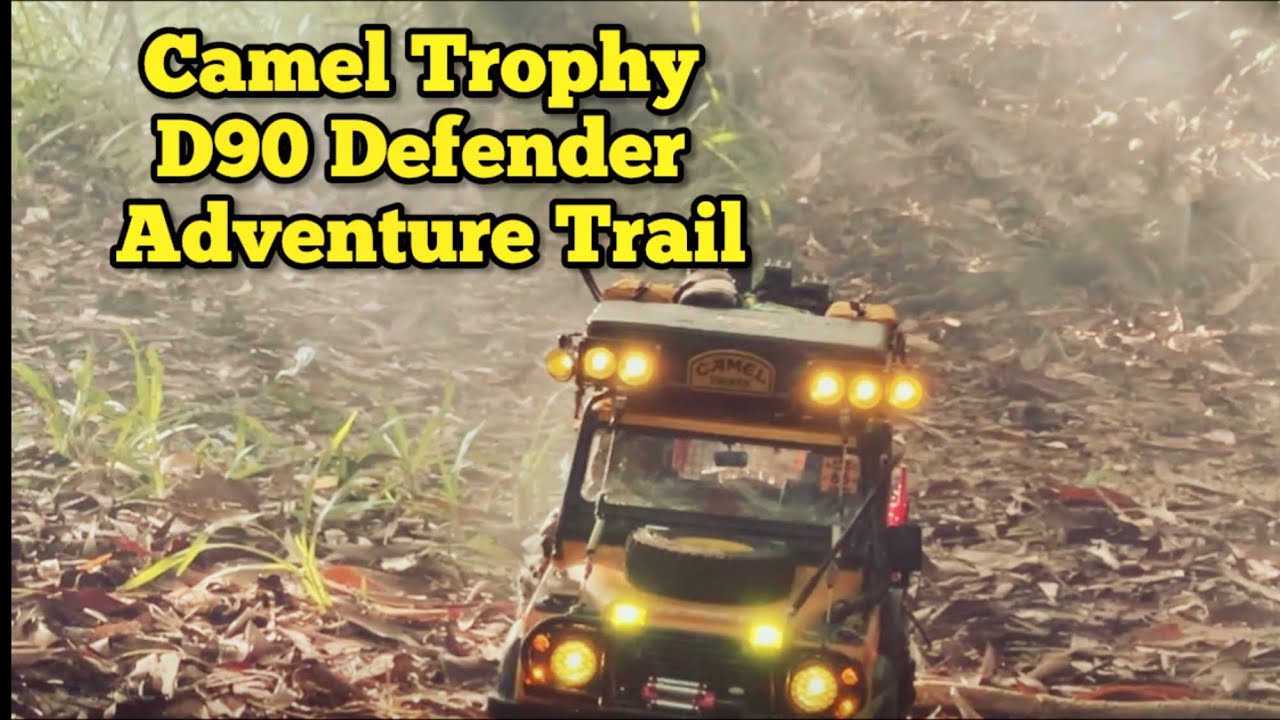1/10 Scale RC Crawler D90 Camel Trophy Defender Adventure Trail 4x4 ...