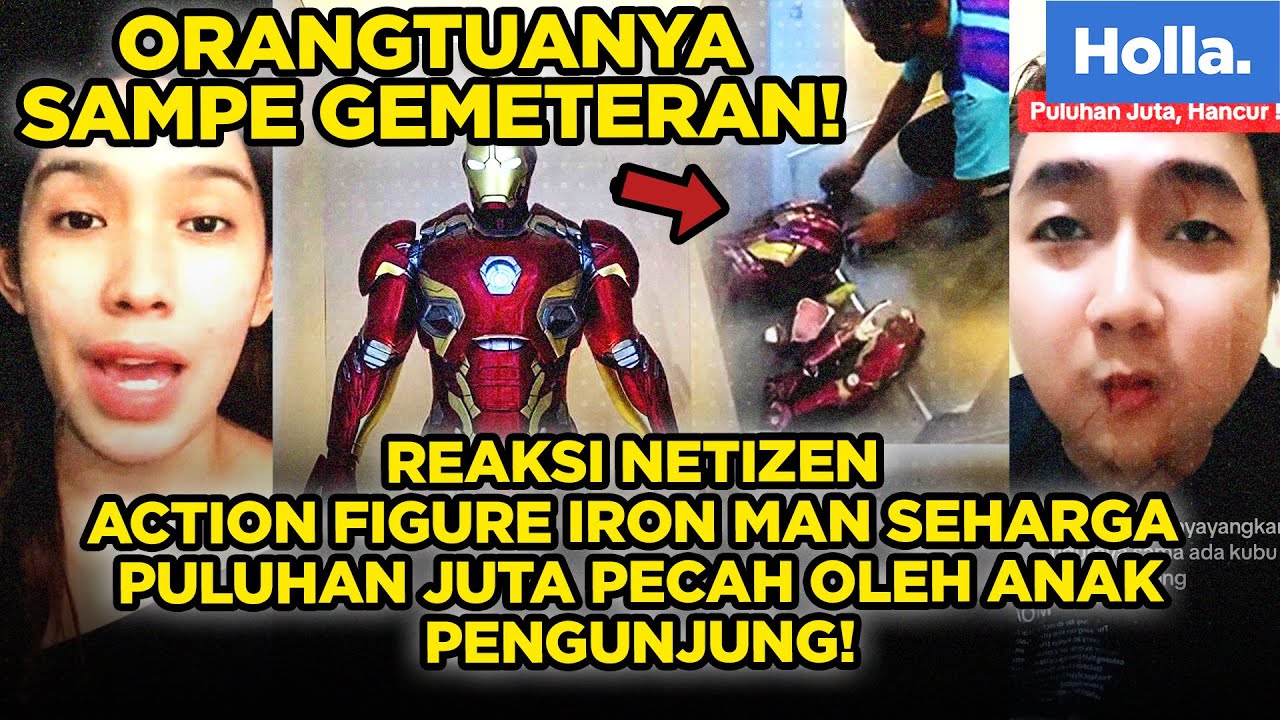 Reaksi Netizen Action Figure Iron Man Seharga Puluhan Juta Pecah oleh ...