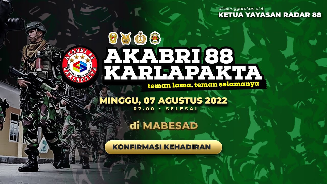 SEJARAH AKABRI 88 TNI AD - YouTube