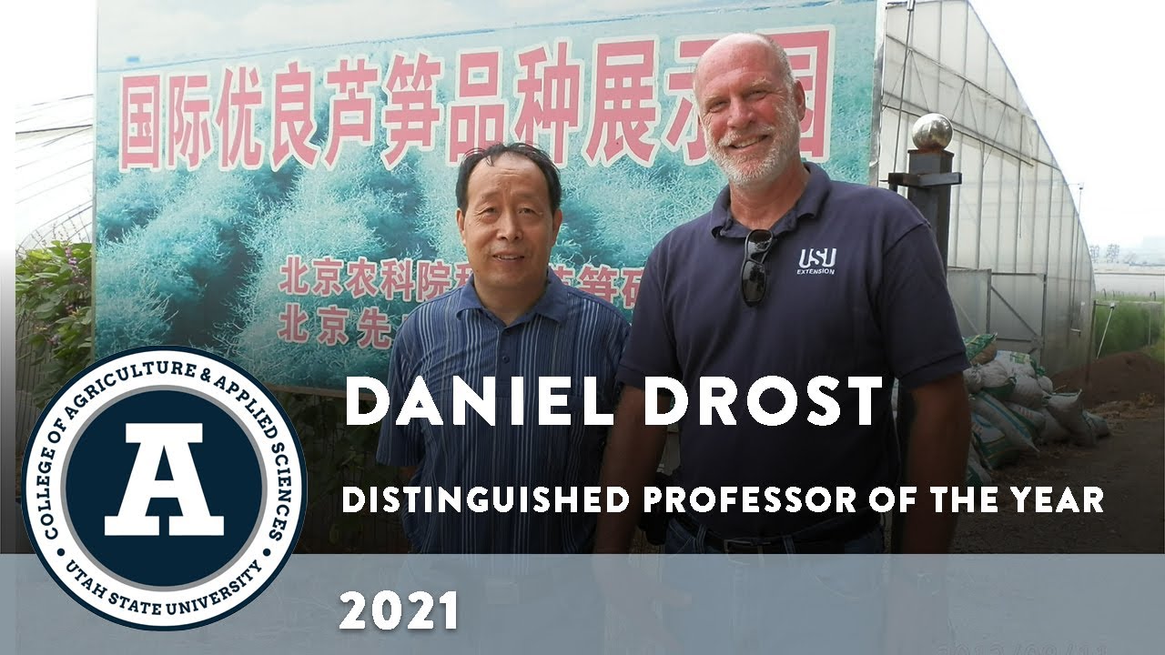 Distinguished Professor of the Year - Daniel Drost - YouTube