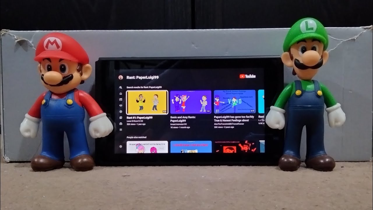 Mario and Luigi Reacts to Rant: PaperLuigi99 - YouTube