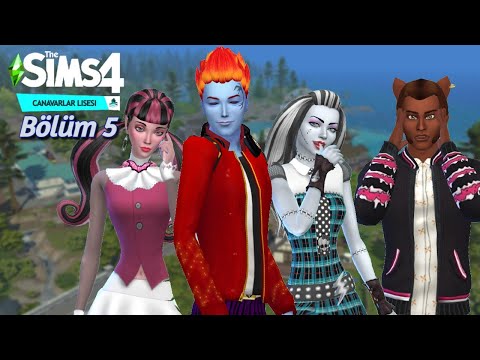İLİŞKİ DURUMU KARIŞIK | Canavarlar Lisesi 5. Bölüm | The Sims 4 High School Years