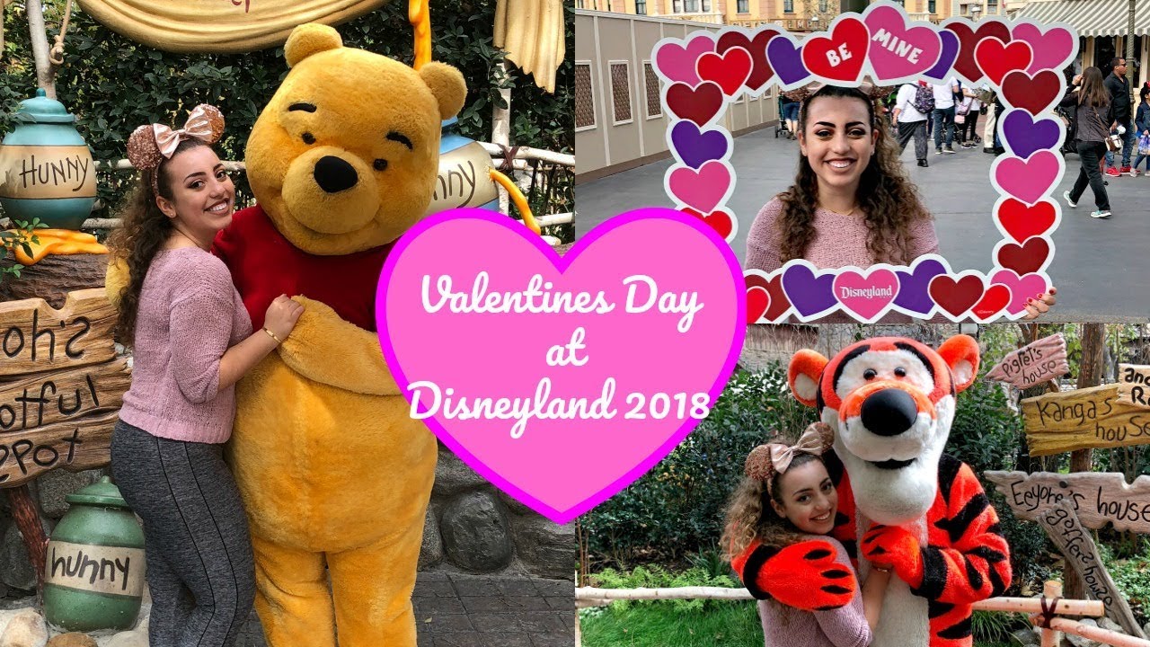 Valentines Day at Disneyland 2018 | Anyssa Martinez💕 - YouTube
