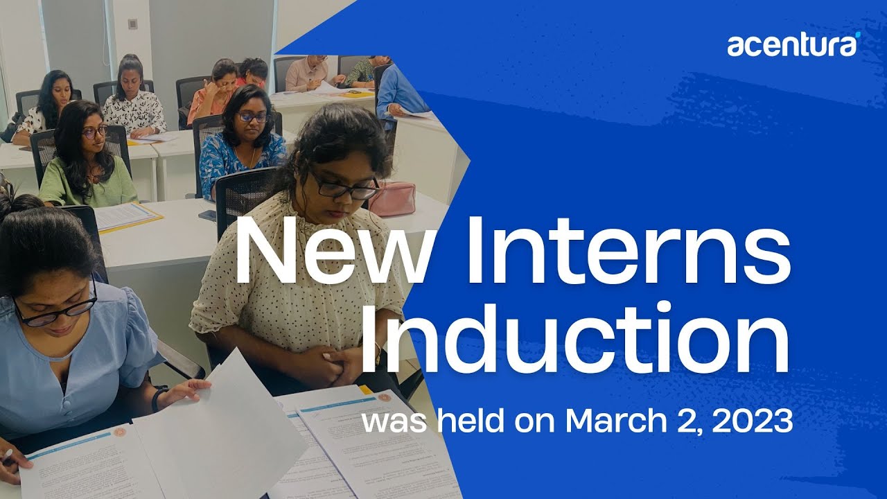 Highlights from Our New Interns' Induction Program! - YouTube